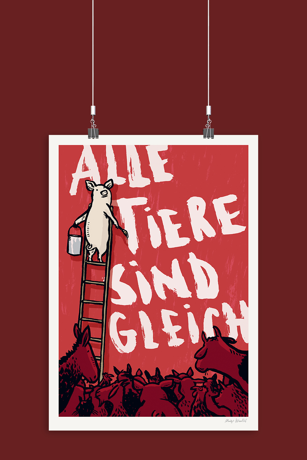 Philip Waechter - Alle Tiere sind gleich - Büchergilde